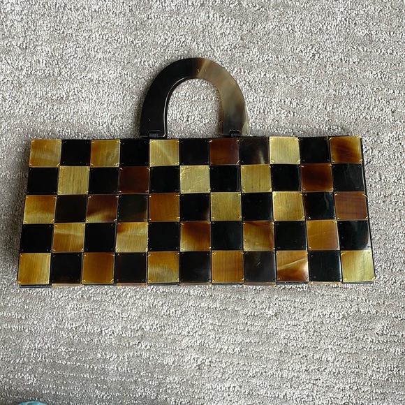 Bags | Vintage Tortoise Shell Purse | Poshmark